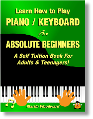 Learn to Play Piano or Keyboard for Absolute Beginners Paperback book ...