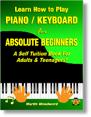 Learn to Play Piano or Keyboard for Absolute Beginners Paperback book ...